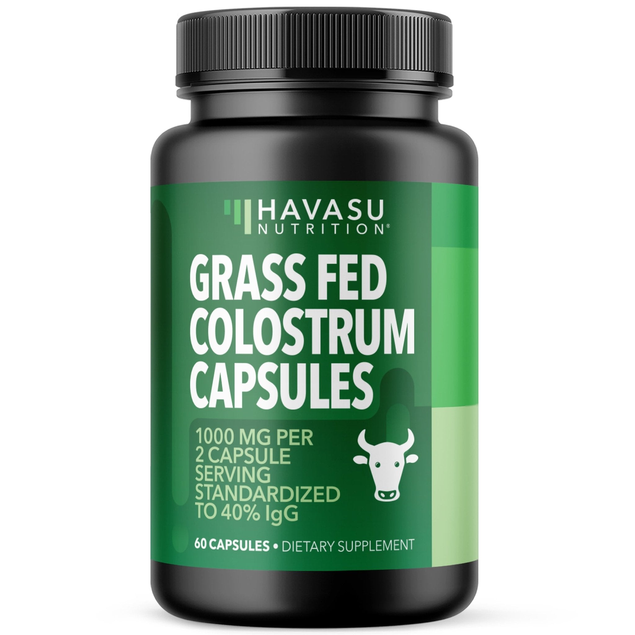 Colostrum Capsules,40% IgG, 60 count