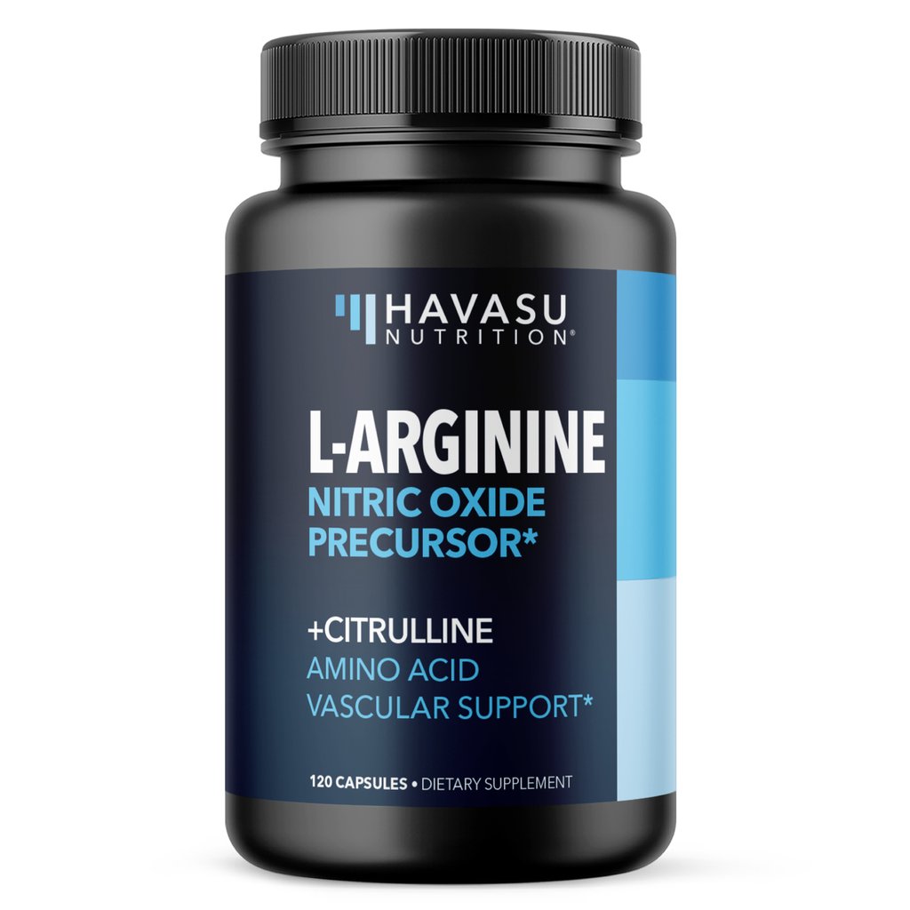Havasu Nutrition L-Arginine Capsules for Nitric Oxide Energy & ED